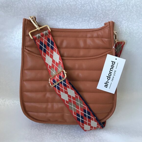 Ahdorned | Bags | Ahdorned Messenger Crossbody Bag Guitar Strap Vegan ...